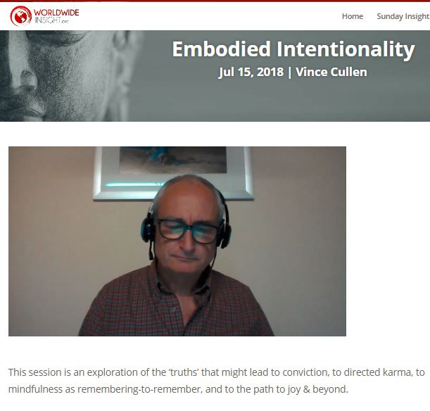 Embodied Intentionality - Wholehearted Living